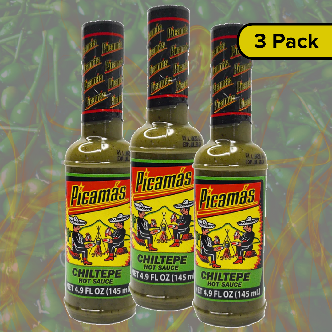 Picamas Chiltepe Green Hot Sauce 4.9oz - (Pack of 3) – World Trade Goods