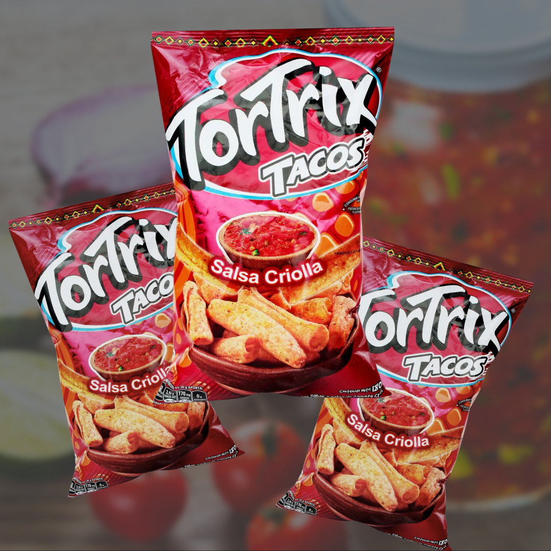 TORTRIX | Salsa Criolla Corn Chips | Delicious Latin Chips | World ...